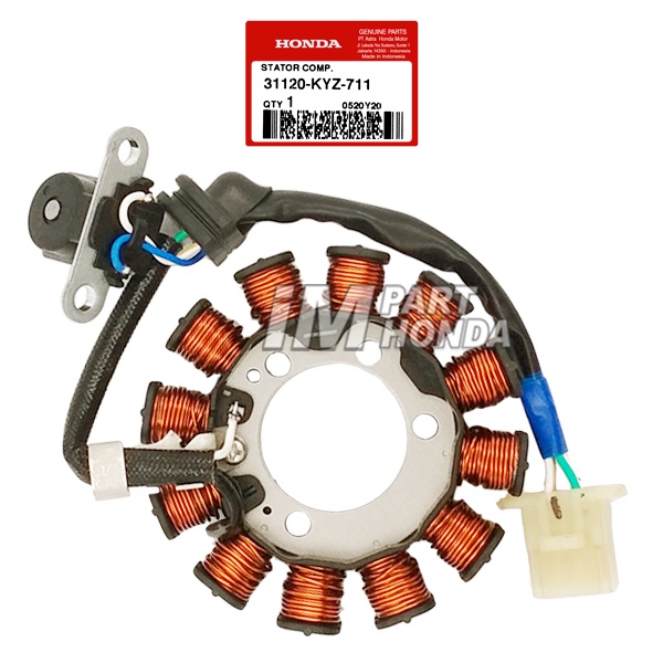 Jual 31120-KYZ-711 Spool Spul Spol Stator Comp Supra X 125 Helm in Fi | Shopee Indonesia