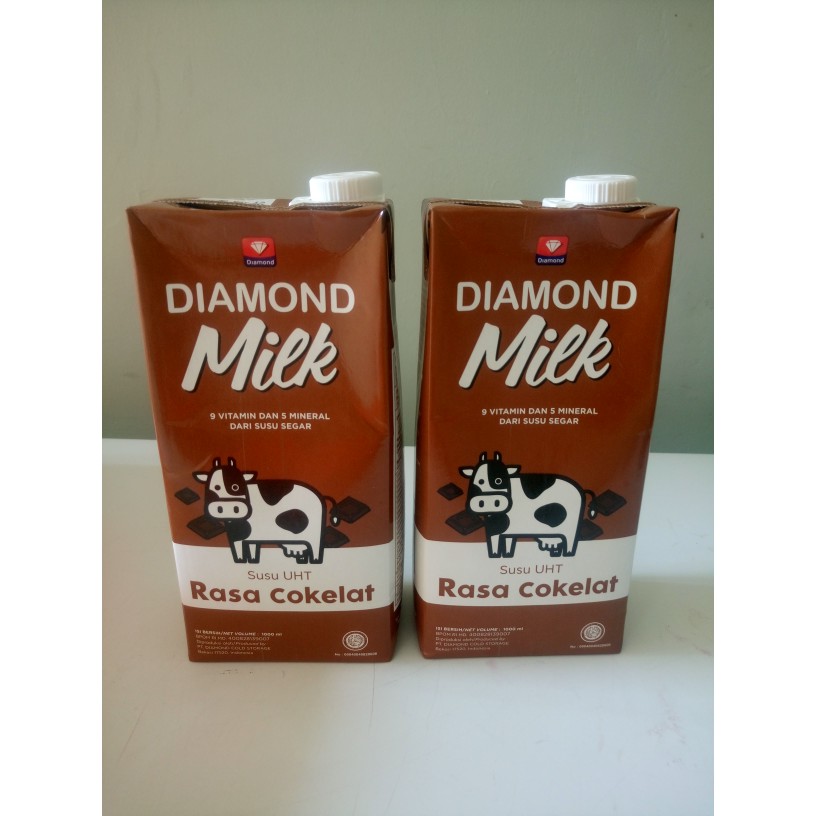 Jual DIAMOND UHT CHOCOLATE MILK 1L | Shopee Indonesia