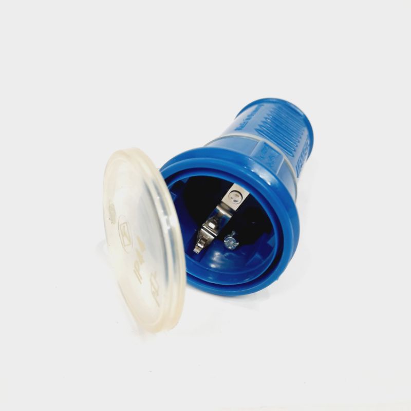 Jual Connector 16A, 2P, 230V, IP 4A Schuko Blue ( 10843 ) MENNEKES ...