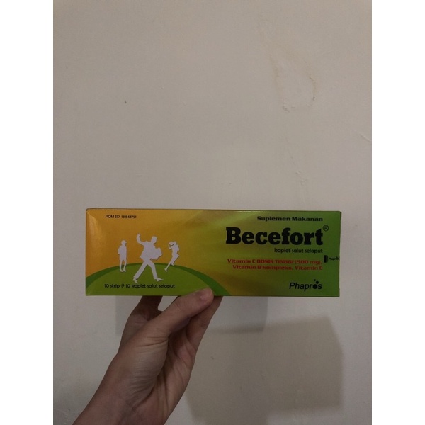 Jual Becefort multivitamin tablet 1 box (100pcs) Indonesia|Shopee Indonesia