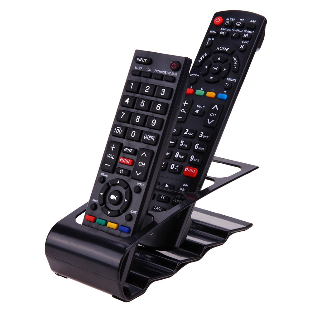 Remote Control Stand Holder Rack Rak Tempat Penyimpan Remote TV AC DVD ...