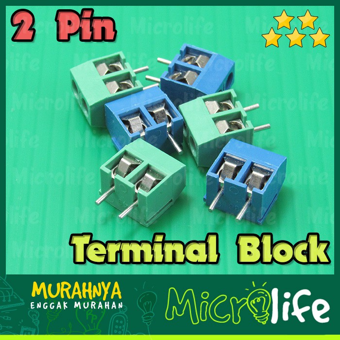 Jual Terminal Block 2 Pin Indonesia|Shopee Indonesia
