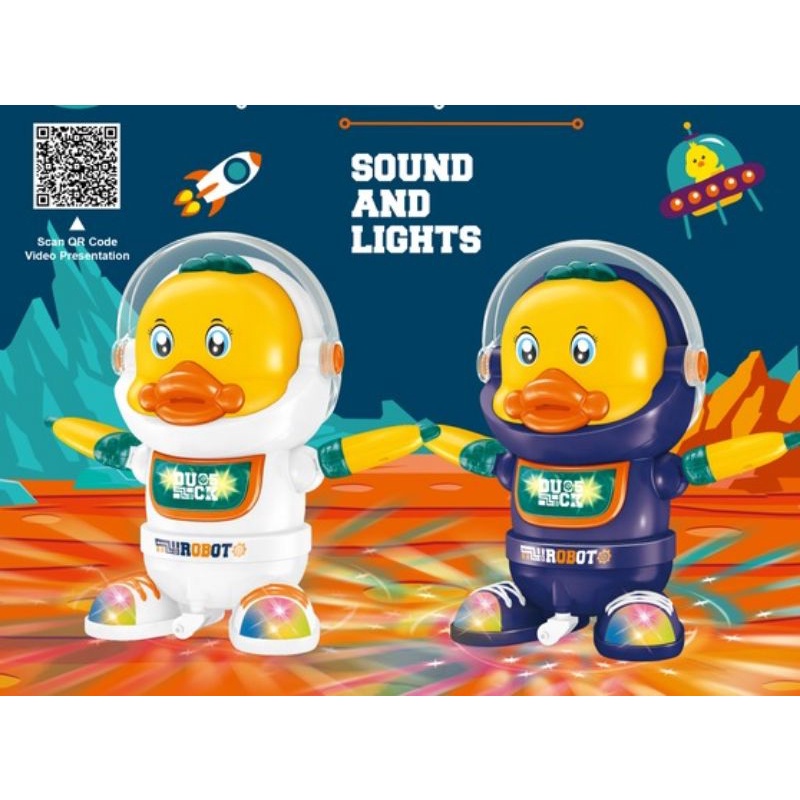 Jual Space Duck dancing mainan anak Bebek Luar Angkasa Joget menari ...
