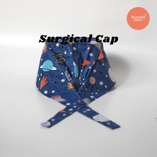 (O) Surgical Cap / Topi Perawat / Topi Operasi / Topi Koki / Topi Chef ...