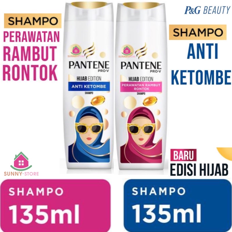 Jual Pantene Pro-V Hijab 135ml Shampo Perawatan Rambut Rontok & Anti Ketombe Hijab Edition ...