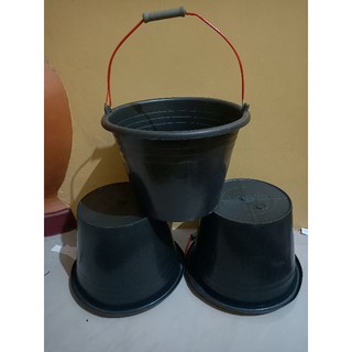Jual ember karet murah 18 hitam / ember anti pecah /ember pelan / ember ...