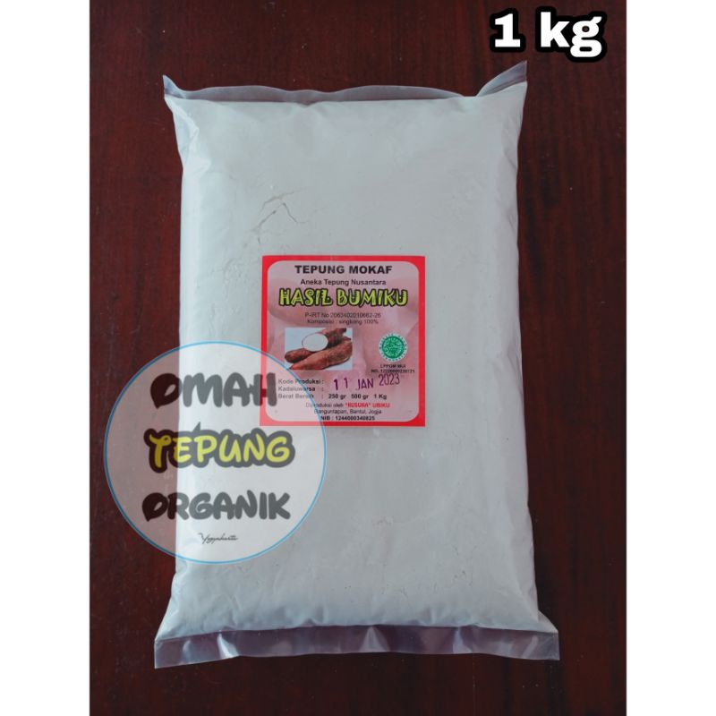 Jual Tepung Mokaf Organik kemasan 1 KG/Tepung Mocaf Organik kemasan 1 ...