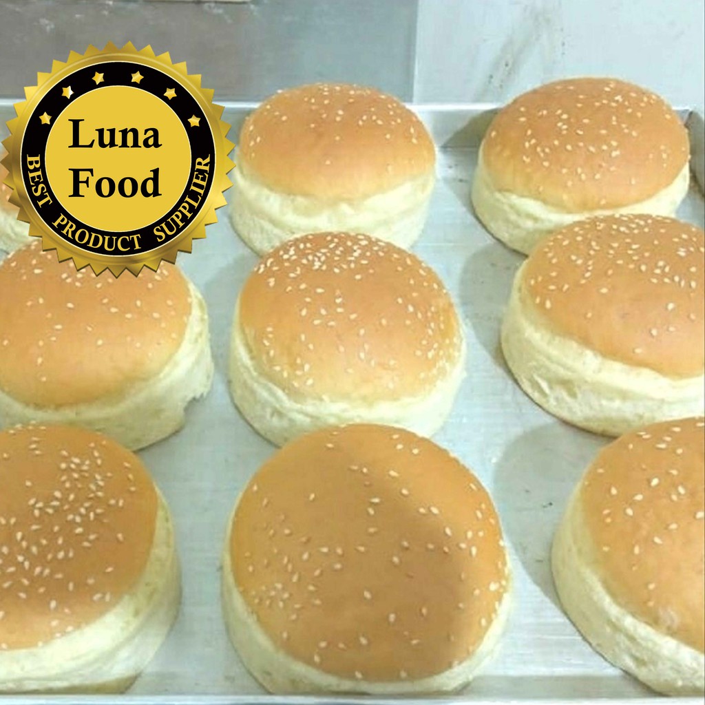 Jual ROTI BURGER PREMIUN 12CM ISI 6 PCS | Shopee Indonesia