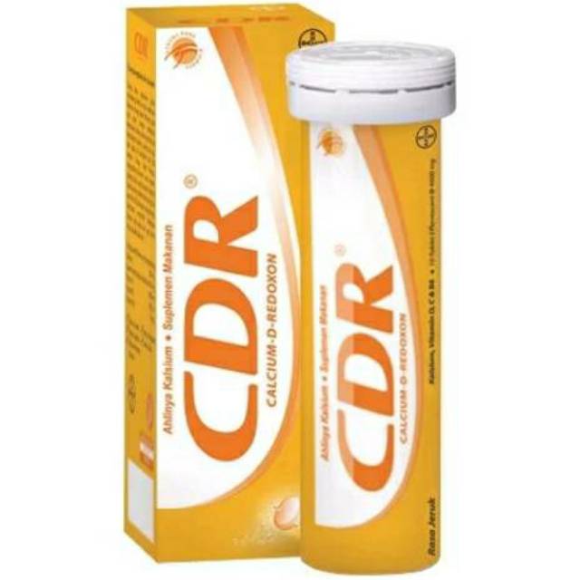 Jual CDR Calcium 10s / 15s / CDR Fortos Calsium 10s / Redoxon 10s / 15s ...