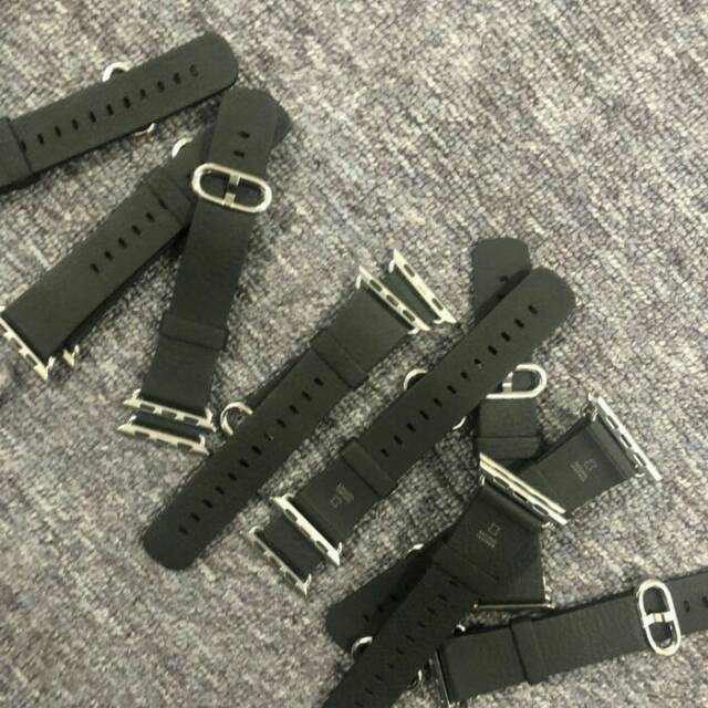 Jual Apple watch strap original 1000% classic buckle Natural Leather ...