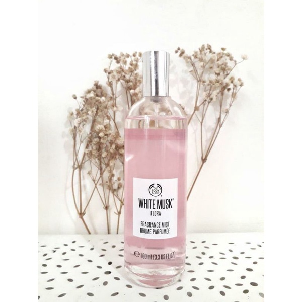 Jual The Body Shop White Musk Flora Body Mist Fragrance 100ml | Shopee Indonesia