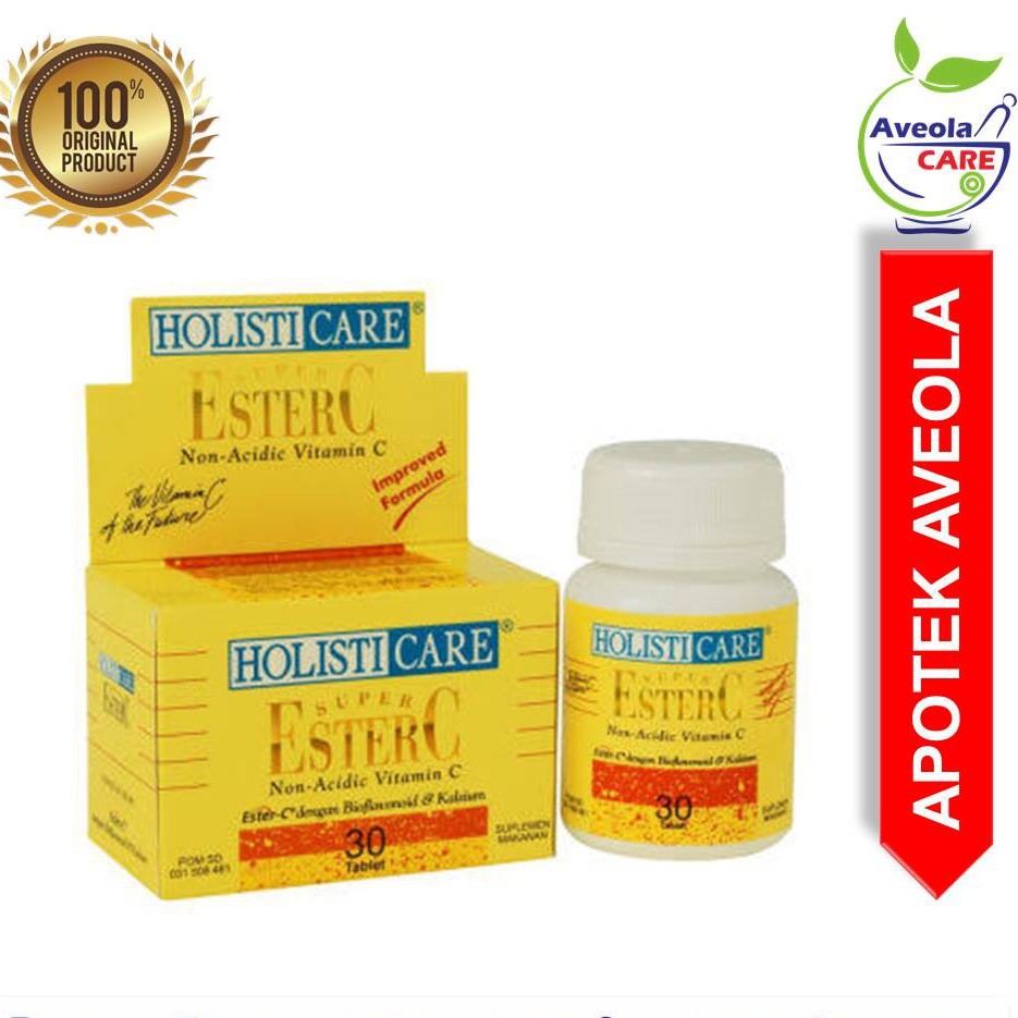 Jual Ester C Botol @ 30 kapsul | Shopee Indonesia