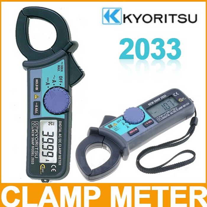 Jual digital clamp meter kyoritsu kew Snap 2033 AC DC,Tang Ampere Amper ...