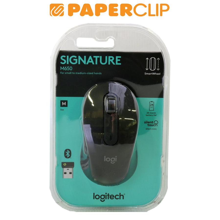 Jual MOUSE LOGITECH SIGNATURE M650 WIRELESS BLUETOOTH SILENT GRAPHITE ...
