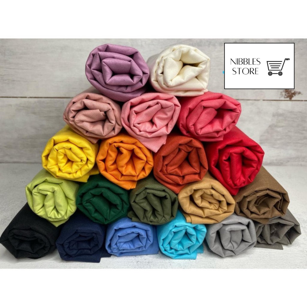 Jual 0.5 METER KAIN KATUN PARIS BAHAN KATUN PARIS | Shopee Indonesia