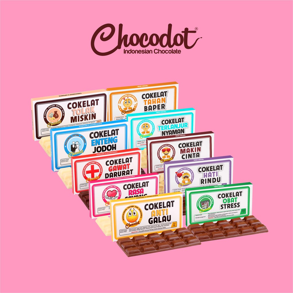 Coklat Chocodot Mini Update Series 50g | Shopee Indonesia