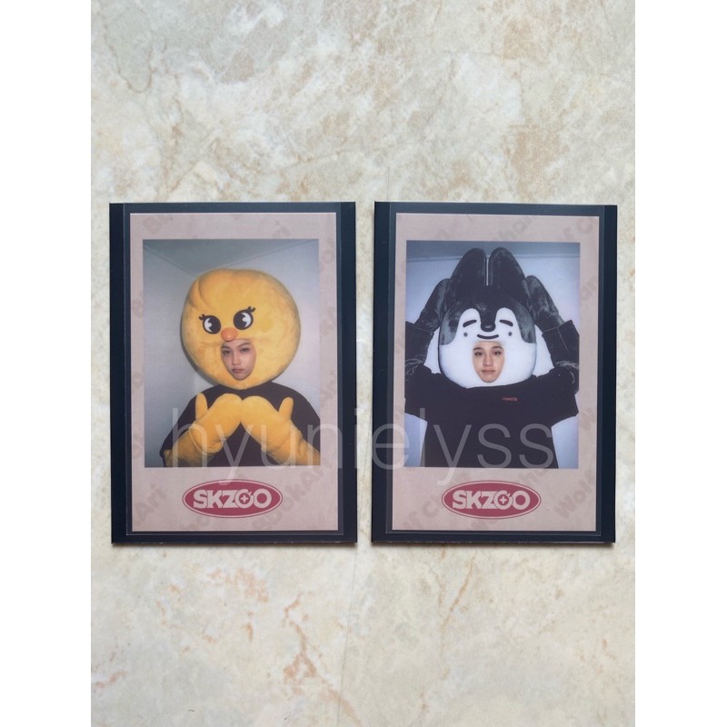 Jual Stray Kids POB Polaroid SKZOO BookAri & Wolfchan Indonesia|Shopee ...