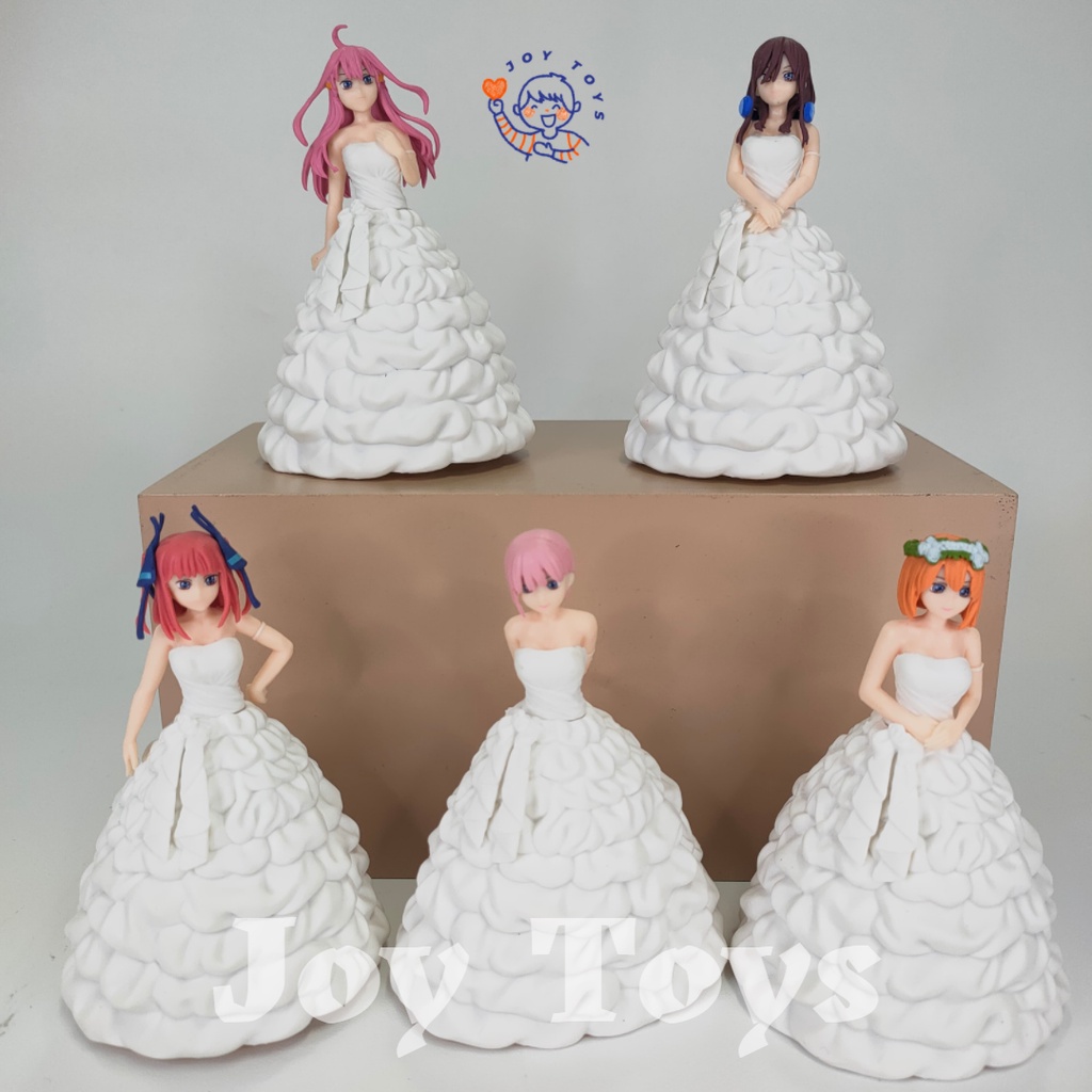 Jual ACTION FIGURE QUITENSSENTIAL QUINTUPLETS 5 PCS BRIDE, HIGH QUALITY ...