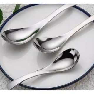 Jual Sendok Bebek / Sendok Sup / Sendok Kuah Besar Stainless Tebal ...