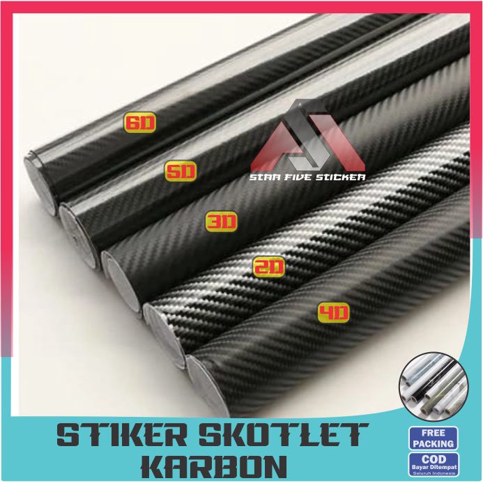 Jual Stiker Skotlet Karbon Sticker Skotlet Carbon | Shopee Indonesia