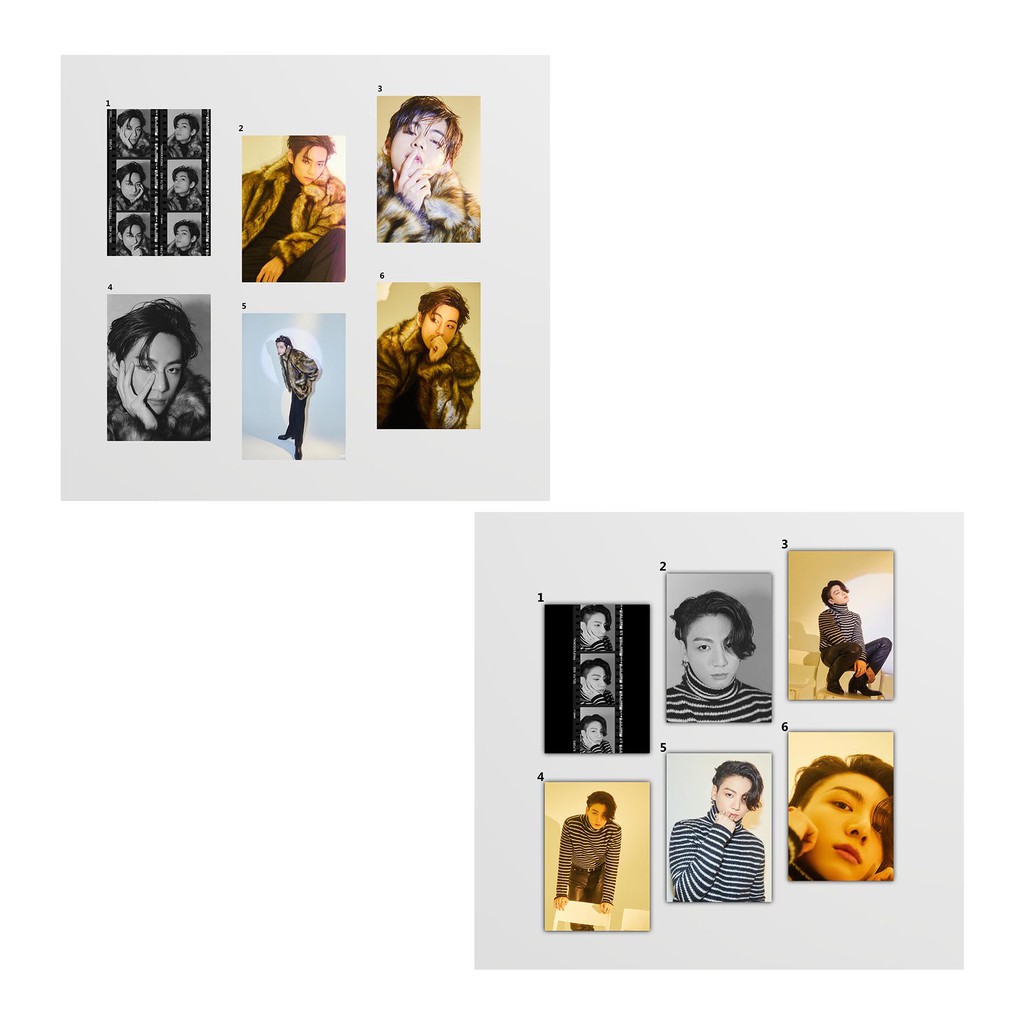 Jual Photo Set BTS V - Jungkook | Poster BTS | Hiasan Dinding BTS ...