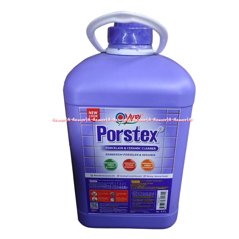 Jual Yuri Porstex Porcelain & Ceramic 3.7L Cairan Pembersih Kamar Mandi ...