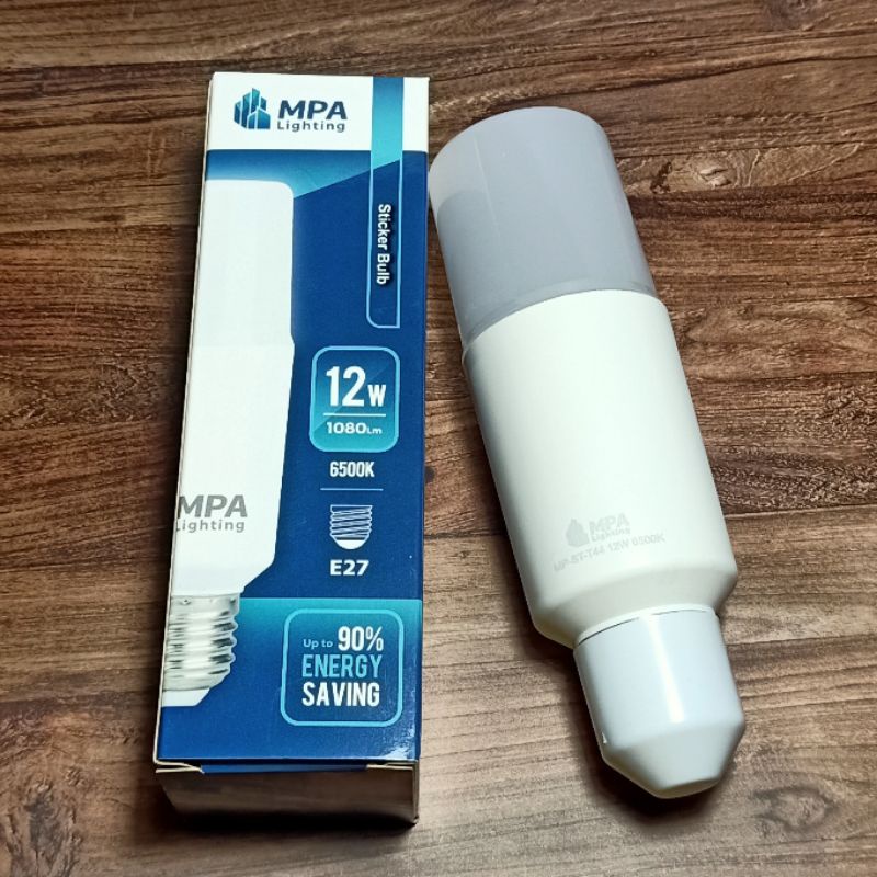 Jual lampu LED sticker bulb MPA 12 Watt putih | Shopee Indonesia