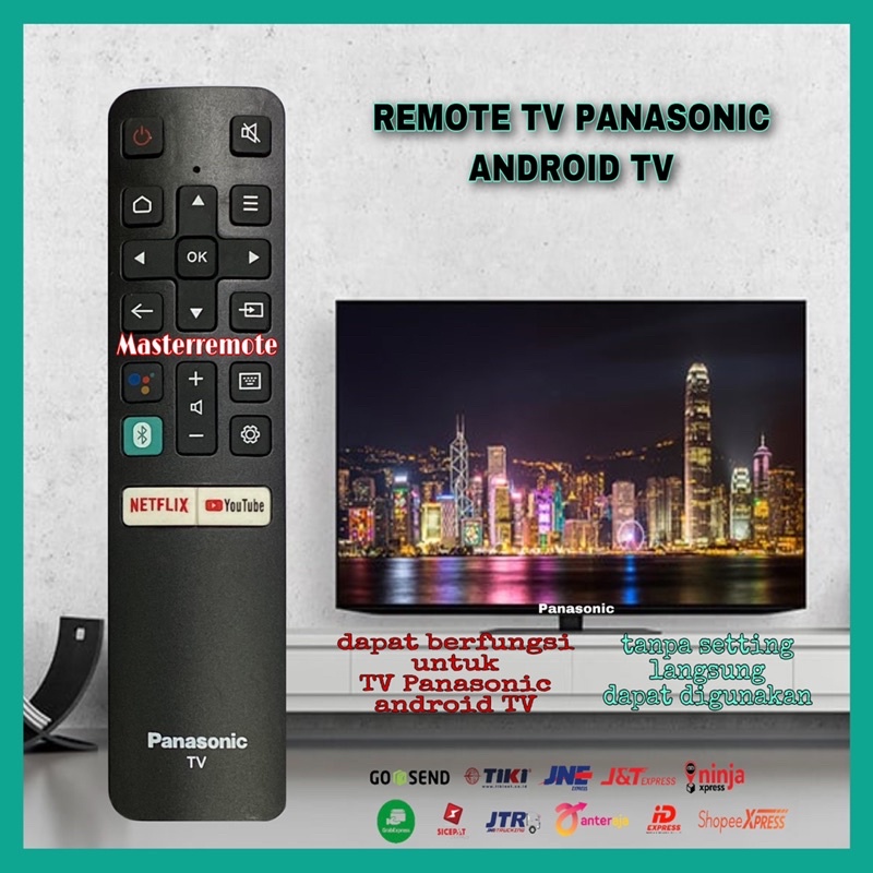 Jual REMOT REMOTE SMART TV PANASONI ANDROID TV KCL | Shopee Indonesia