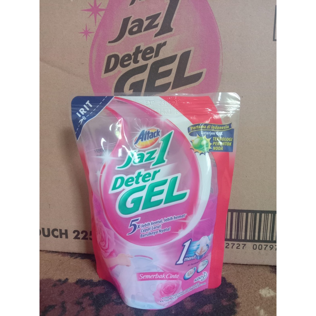 Jual Attack Jazz 1 Deterjen Gel 225g | Shopee Indonesia