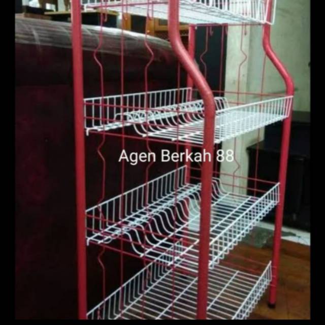 Jual Rak Piring Master Rangka besi RO 4 rak piring besi tebal asli dan ...