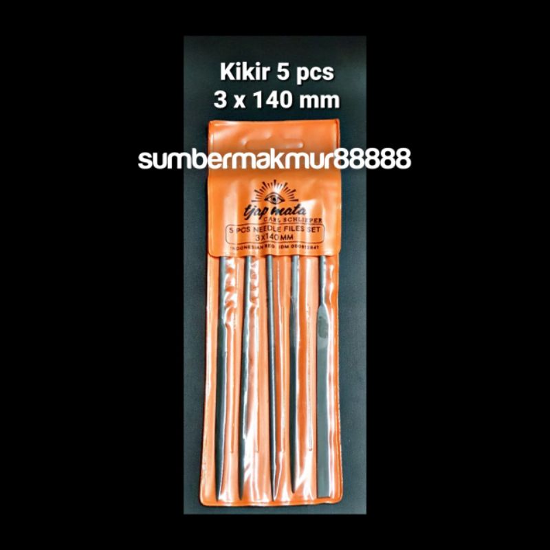 Jual Kikir Besi set 5 pcs Tjap mata 3 x 140 mm | Shopee Indonesia