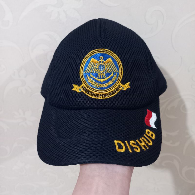 Jual Topi Dishub - Dinas Perhubungan - Variasi Bordir Bendera | Shopee ...