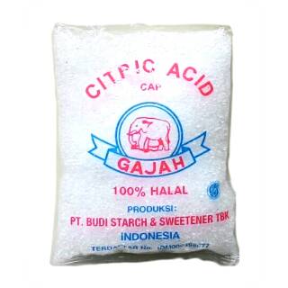 Jual Citric acid sitrun asam sitrat cap gajah 50g | Shopee Indonesia