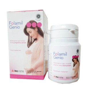 Folamil Genio 30 Kapsul | Shopee Indonesia