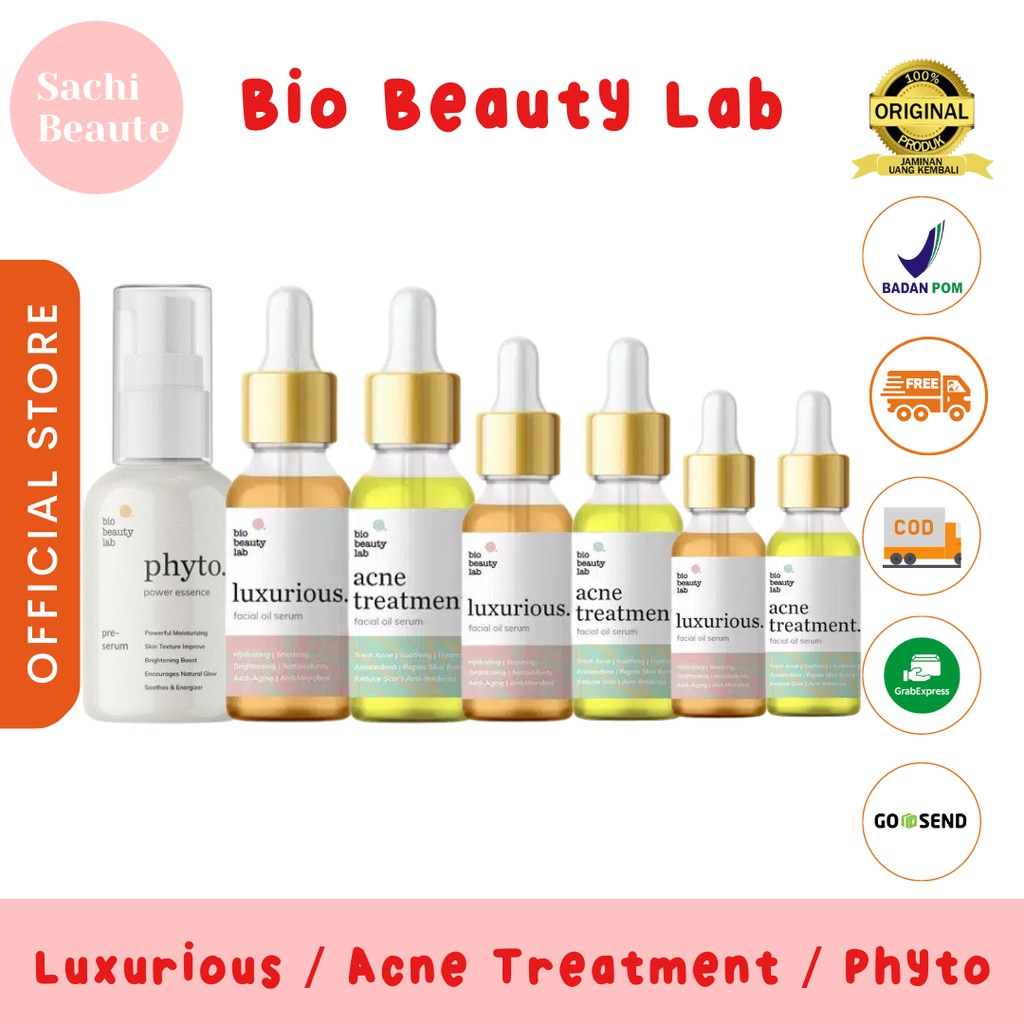 Bio Beauty Lab Luxurious Acne Treatment Facial Oil Serum / Phyto Facial ...