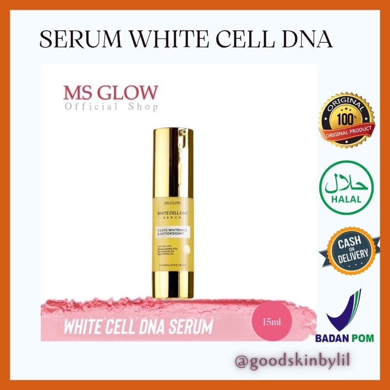 Jual Ms Glow Serum White Cell DNA | Shopee Indonesia