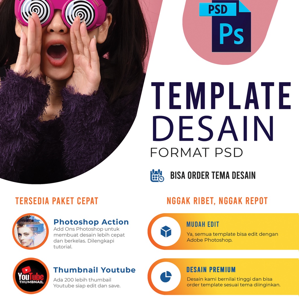 Jual Template Desain Promosi PSD/Photoshop | Desain untuk jasa promosi ...