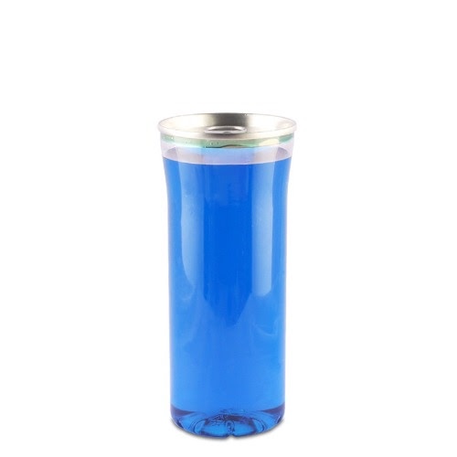 Jual Botol PET CAN 250ml wave / Botol soda / kaleng soda / botol ...