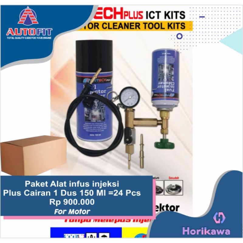 Jual Tuneup motor injeksi fietech 150 ml alat plus cairan 1 dus ...