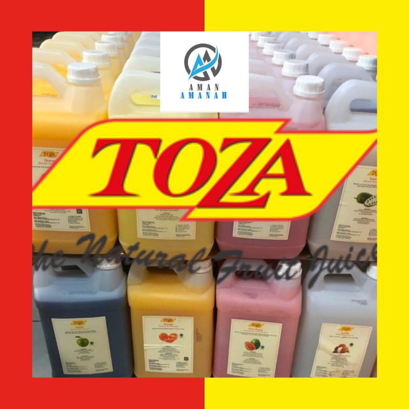 Jual TOZA JUICE 5 LITER ALL VARIAN | Shopee Indonesia