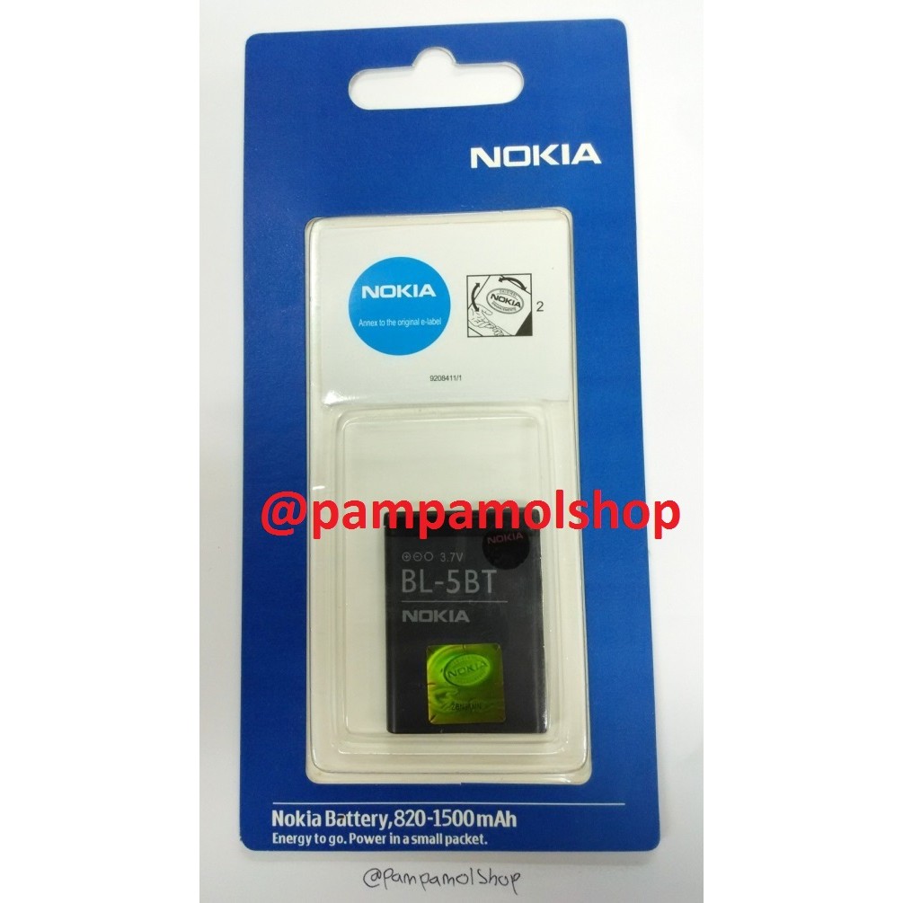 Jual Baterai Nokia 2600 Classic BL5BT Original | Batre, Batrai, Battery ...