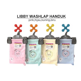 LIBBY Washlap Tangan Cotton Bayi SNI 1 PCS Baby avene waslap anak ...