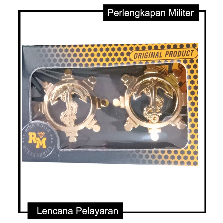 Jual Pin Pelayaran Pin Kerah Atribut Monogram Pelayaran Maritim ...