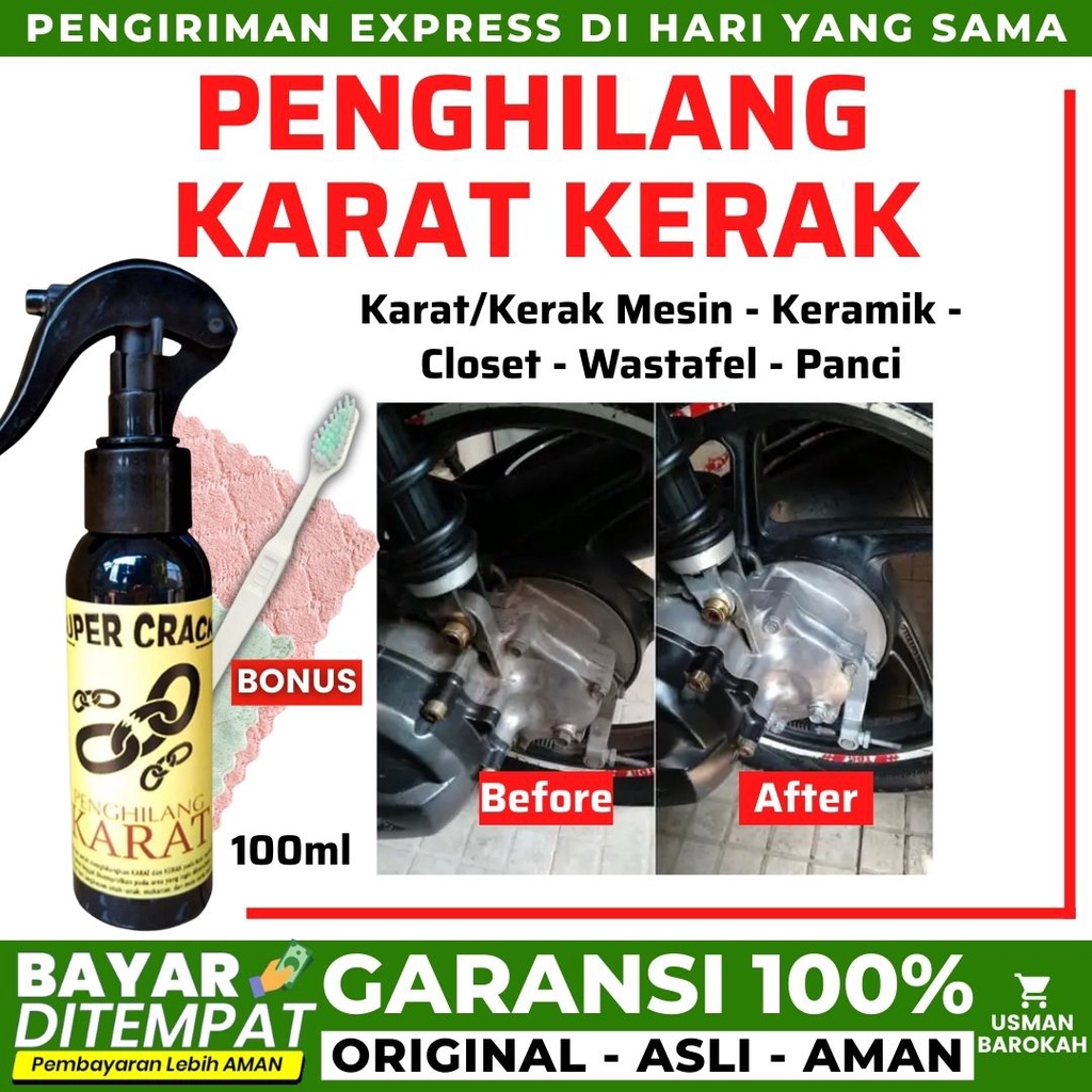 Jual CAIRAN PENGHILANG KARAT KERAK MOTOR MOBIL PEMBERSIH MESIN ANTI NODA MEMBANDEL BEKAS OLI ...