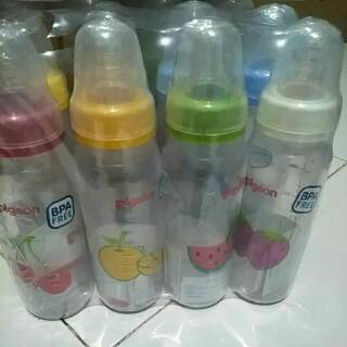 Jual Botol pigeon ukuran 240 ml (8 oz) DOT PERISTALTIK (ulir) | Shopee ...