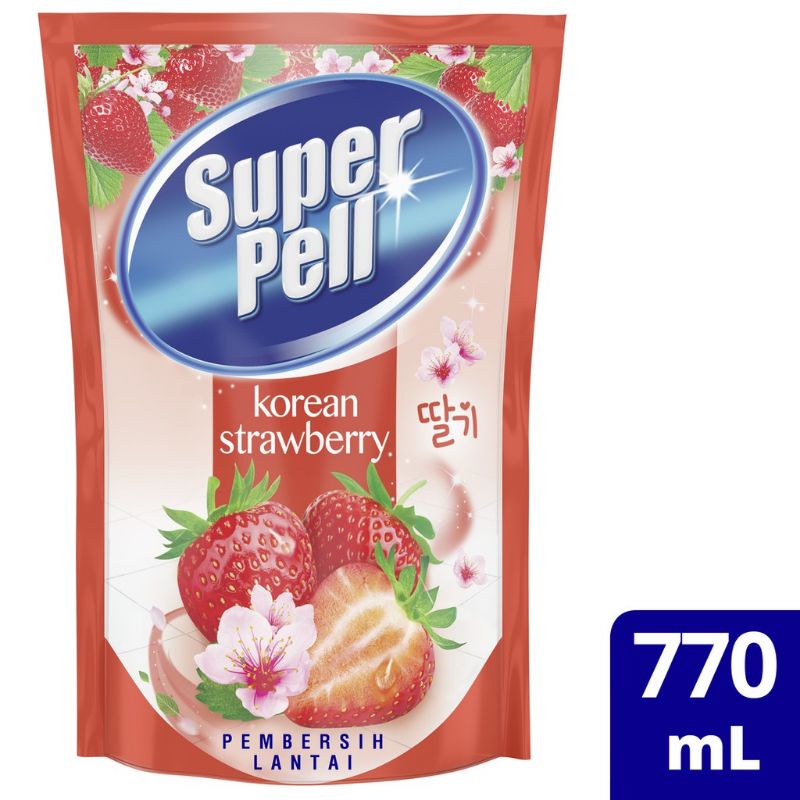 Jual SUPER PELL PEMBERSIH LANTAI 770ML | Shopee Indonesia