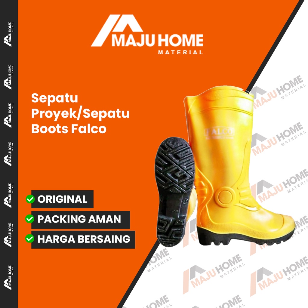 Jual Sepatu Proyek/Sepatu Boots Falco | Shopee Indonesia