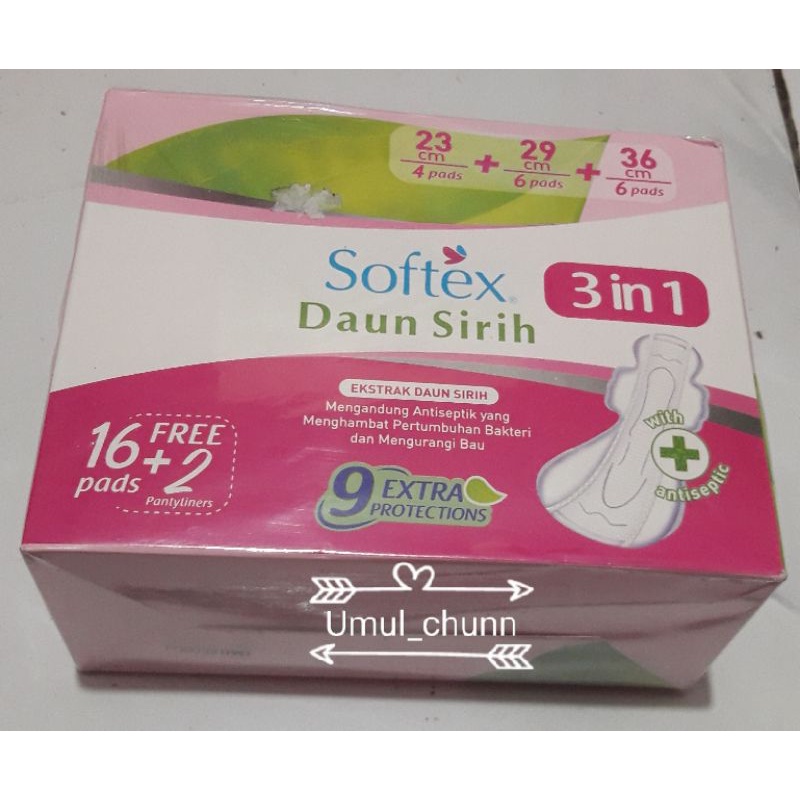 Jual SOFTEX Daun Sirih 3 in 1/ Softex Celana Menstruasi/ Softex Maternity | Shopee Indonesia