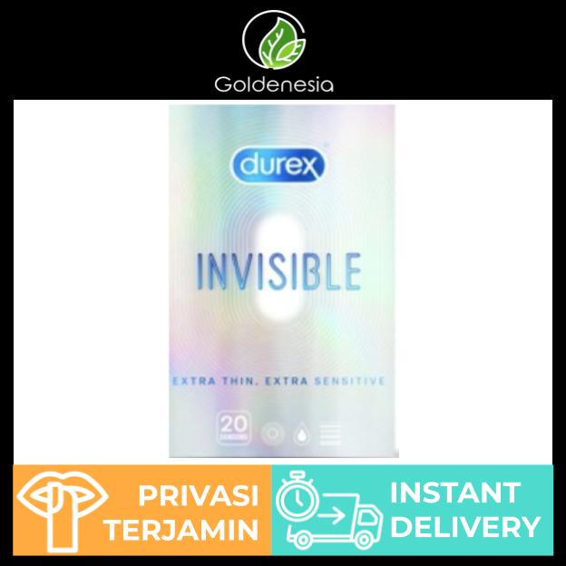 Jual Kondom Durex Invisible isi 2 / 20 Pcs Paling Tipis | Shopee Indonesia