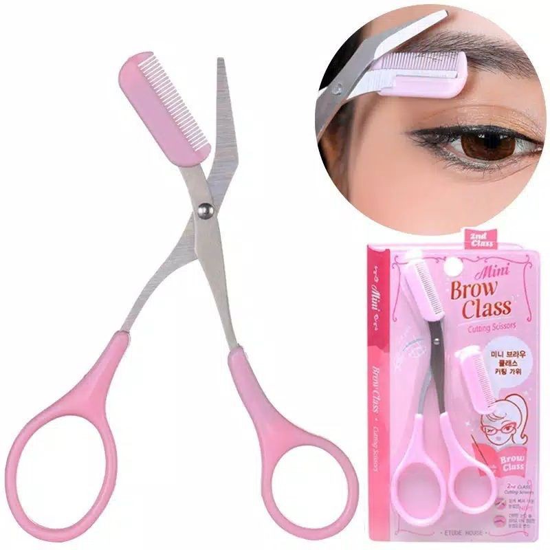 Jual Alat Gunting Alis Dengan Sisir / Alat Untuk Merapikan Alis ...